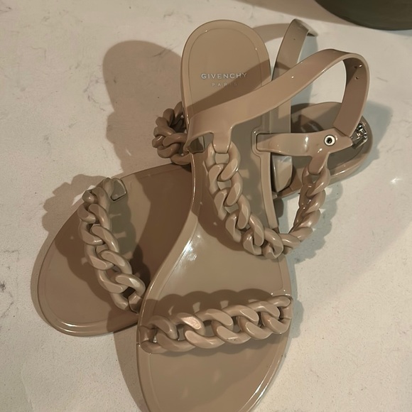 Givenchy | Shoes | Givenchy Chain Link Sandals | Poshmark